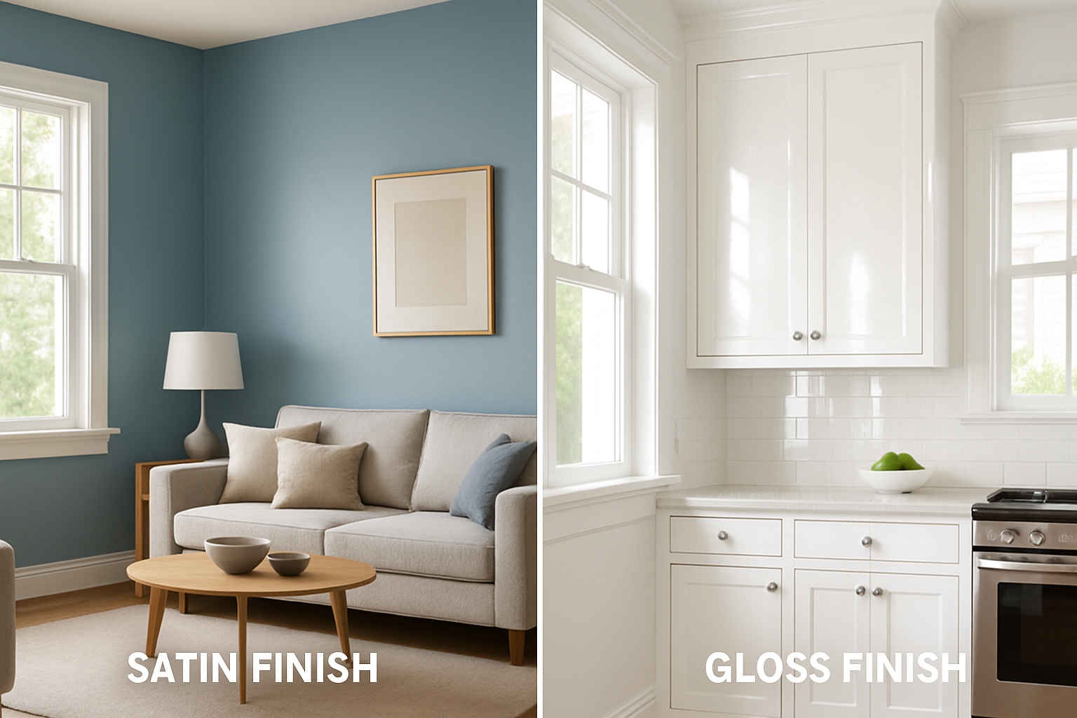 Satin vs Gloss Finish: The Ultimate Comparison Guide - PaintPetal